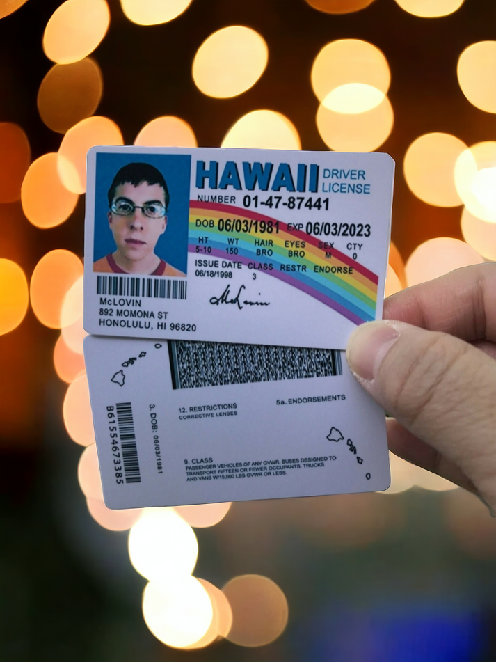 Mclovin ID CARD-double sided – ID Hub
